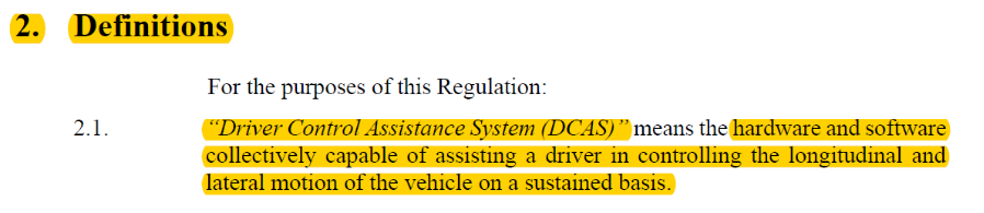 国际趋势：联合国R171-DCAS驾驶员控制辅助系统法规生效，规范系统设计与性能指标_腾讯新闻