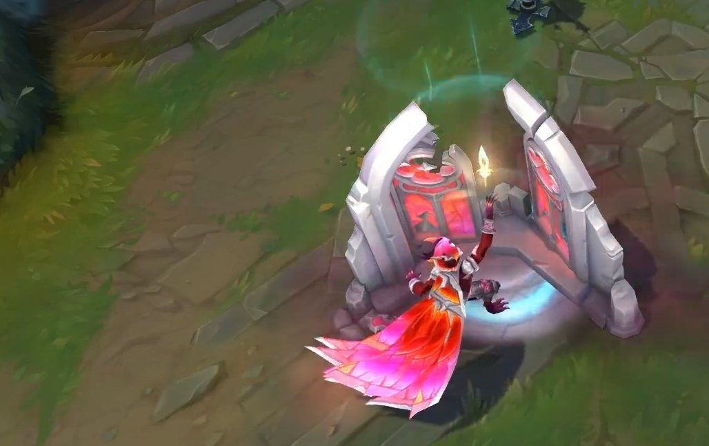 LOL绝息圣堂全皮肤特效预览 锐雯T2级皮肤 手感不算太好