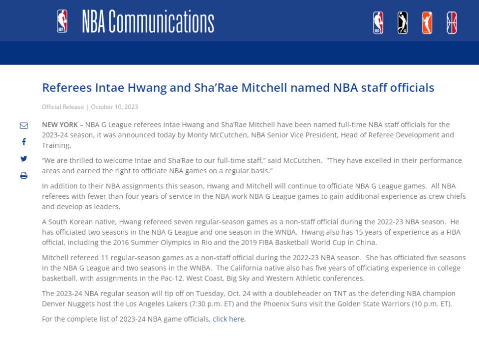 历史首次！亚洲第一人！韩国人要进NBA了！_腾讯新闻