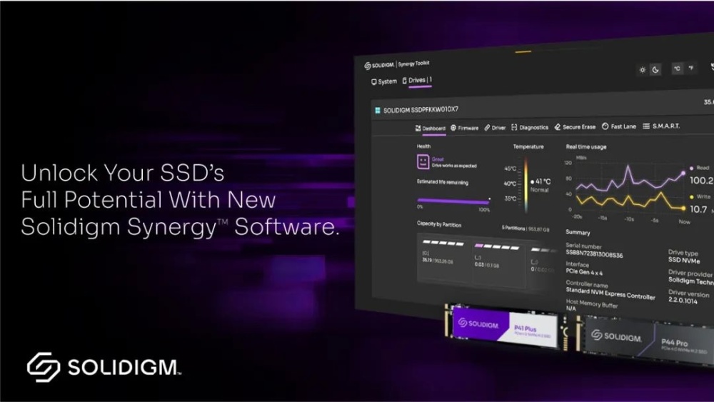 Solidigm 推出全新 Synergy 2.0 软件：自动优化 SSD 性能_腾讯新闻