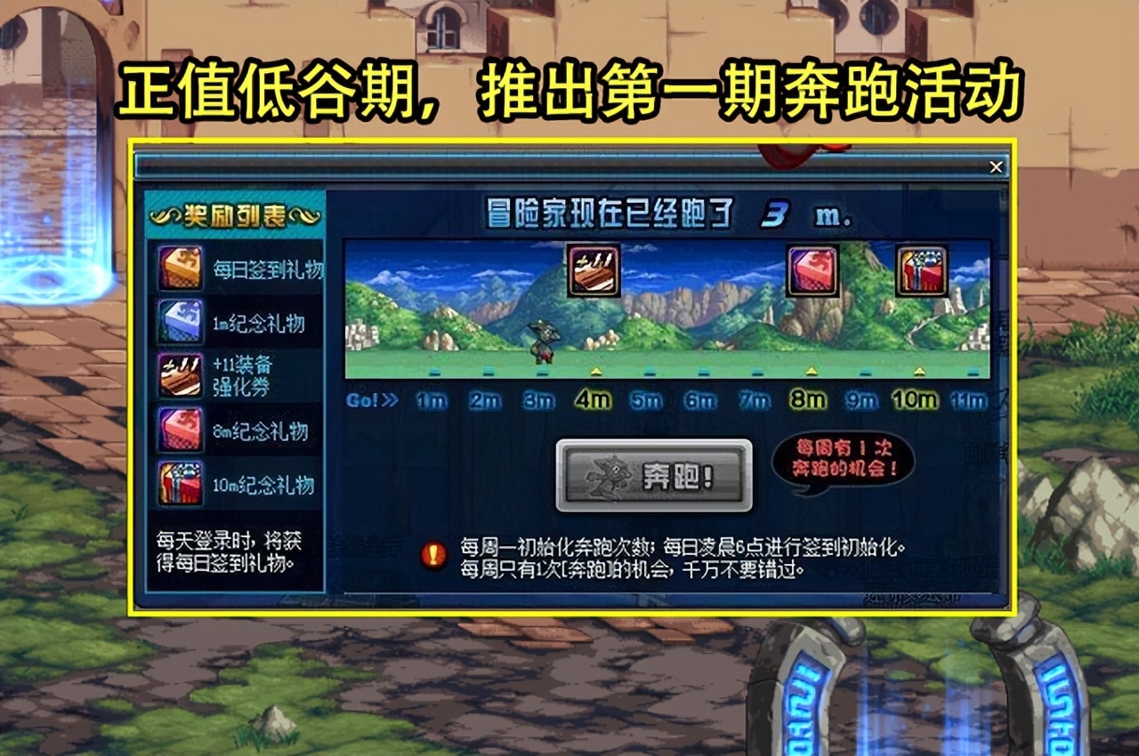 DNF：最有诚意的3大活动！第一期奔跑最经典，首次送透明成绝唱