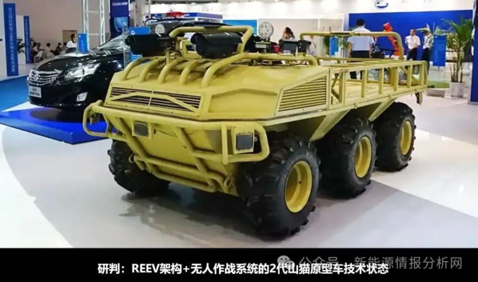 民用高阶智驾改军用无人战斗！全新一代REEV无人作战山猫车_腾讯新闻