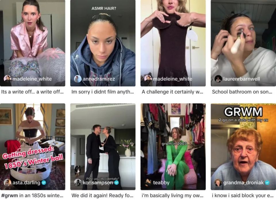 美妆观察 | GRWM视频为何能在“短平快”的时代长虹？_腾讯新闻