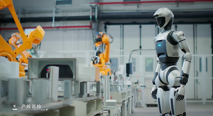 埃斯顿酷卓的第二代人形机器人来了，Codroid 02准备进汽车厂、电子制造厂、建材家居厂... |CyberRobo_腾讯新闻