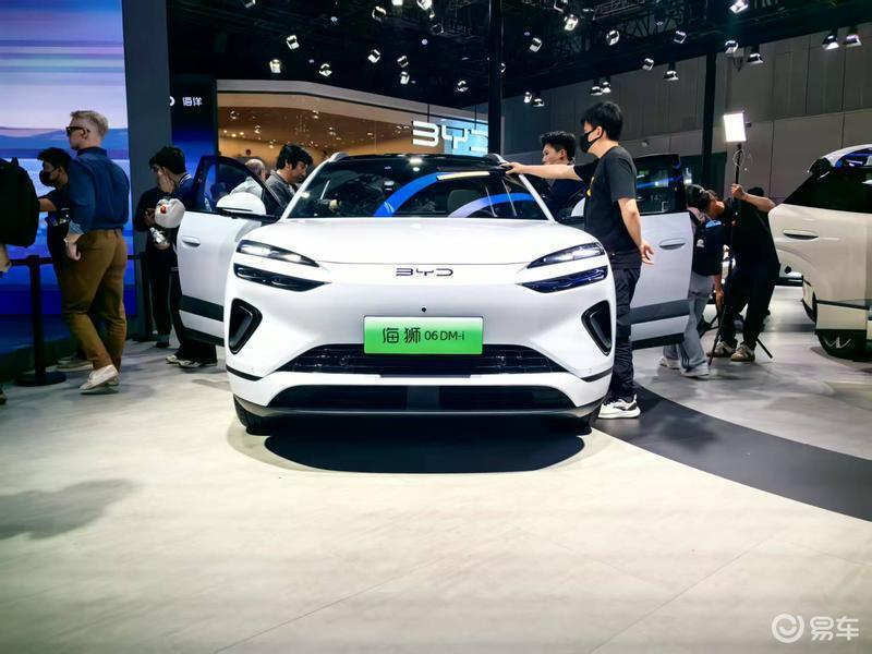 2025上海车展：比亚迪海狮06EV/DM-i亮相_腾讯新闻