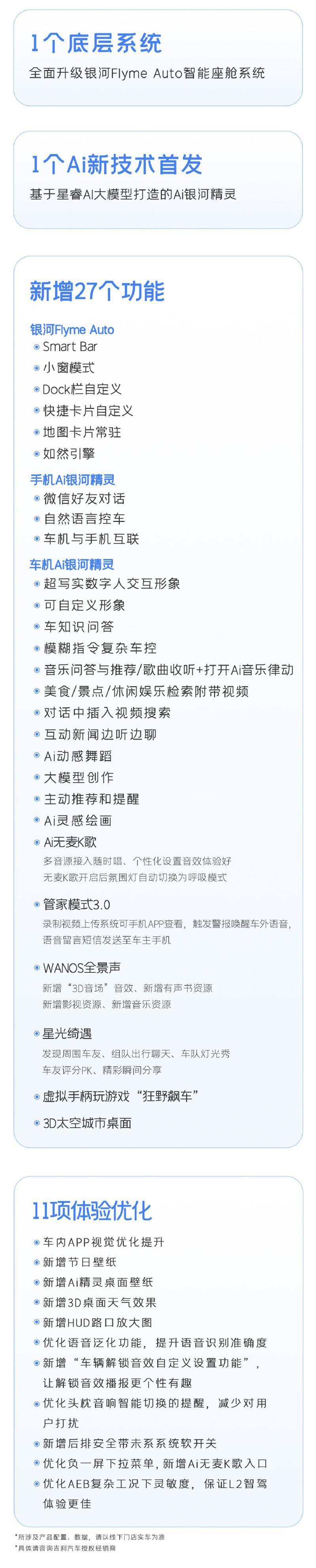 吉利银河E8首个大版本OTA推送 升级银河Flyme Auto系统_腾讯新闻
