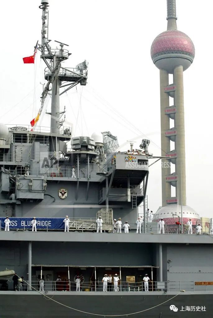 2006年6月27~30日，美国海军第七舰队旗舰“兰岭”号两栖指挥舰第四次访沪记（增补版）_腾讯新闻
