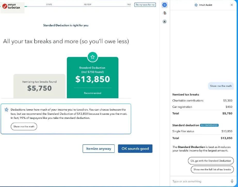不仅仅是AI回答问题，新财务人工智能助手Intuit Assist来了解一下_腾讯新闻