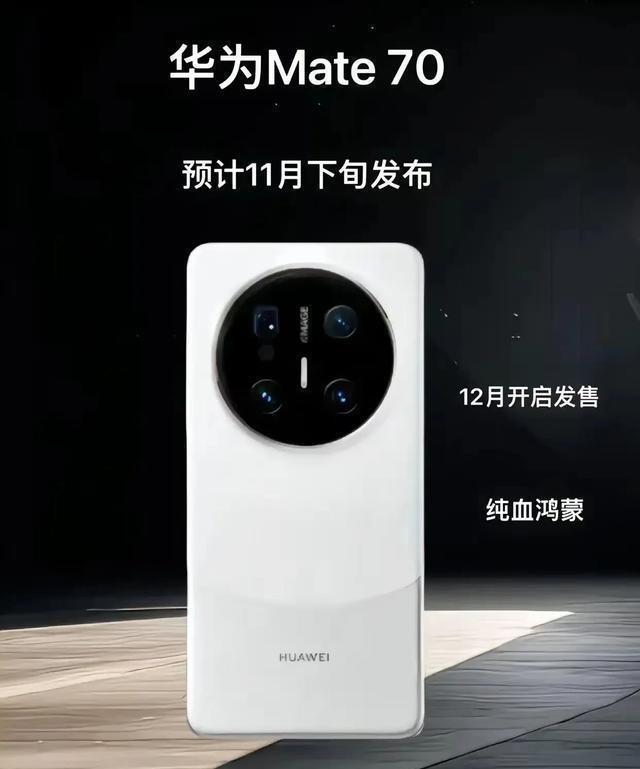 11.26发布，12.3开售，疑似华为Mate70系列发布时间和保护壳曝光 - 手机数码