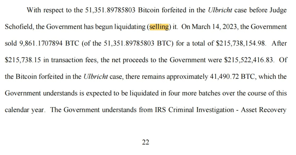 美国政府持有21万个比特币，是否是行情潜在的威胁？_腾讯新闻