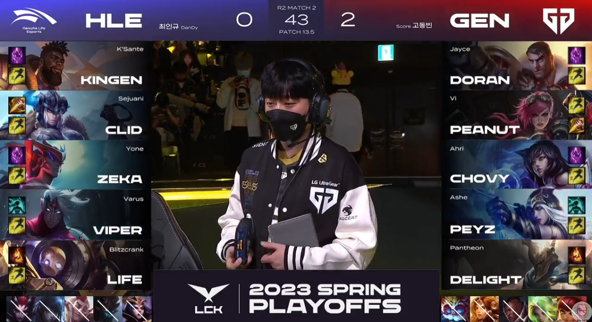 GenG碾压HLE晋级胜者组决赛！LCK两年顶部无变化