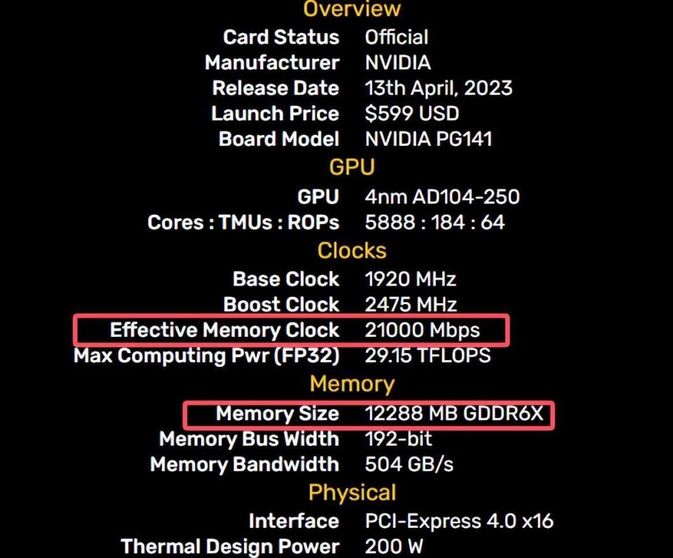英伟达正式发布GeForce RTX 4070 GDDR6版，性能和价格已揭晓_腾讯新闻