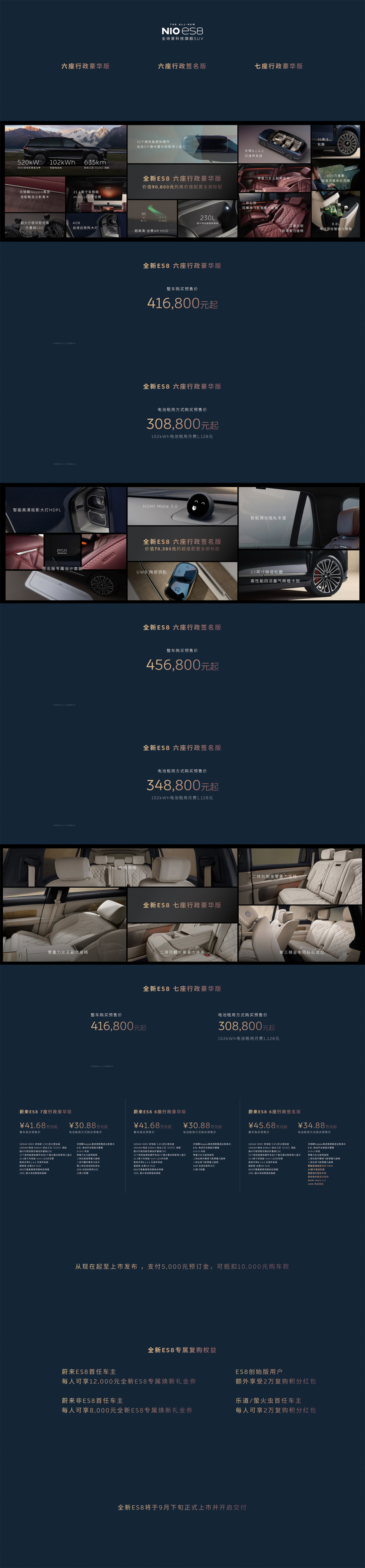 蔚来 NIO Day 2025 官宣9月20日在杭州举行，全新ES8将正式上市_腾讯新闻