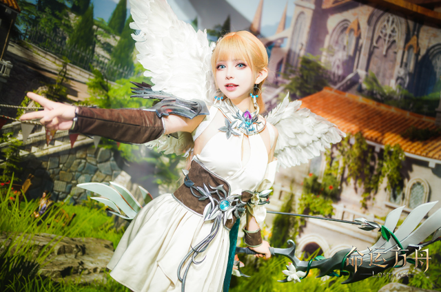 CJ展燃爆全场！Coser小姐姐带你玩转《命运方舟》展区！_腾讯新闻