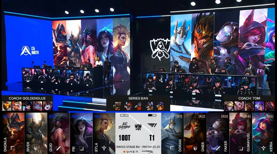 Quid阿卡丽飞雷神无力回天，T1有惊无险2-0 100T晋级2-2组_腾讯新闻