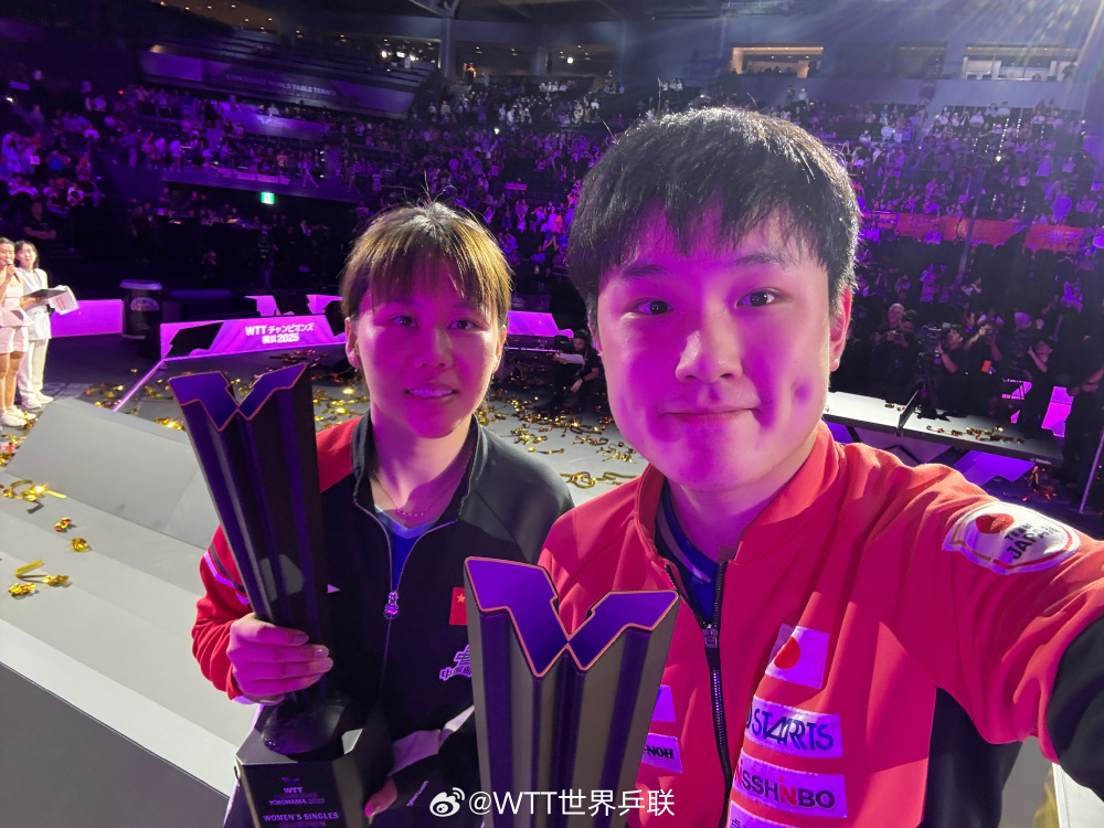 张本智和战胜王楚钦，获WTT横滨冠军赛男单冠军_腾讯新闻