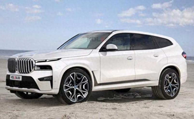 新一代“宝马X8”全网首现，配4.4T V8插混系统，或成史上最贵SUV_腾讯新闻