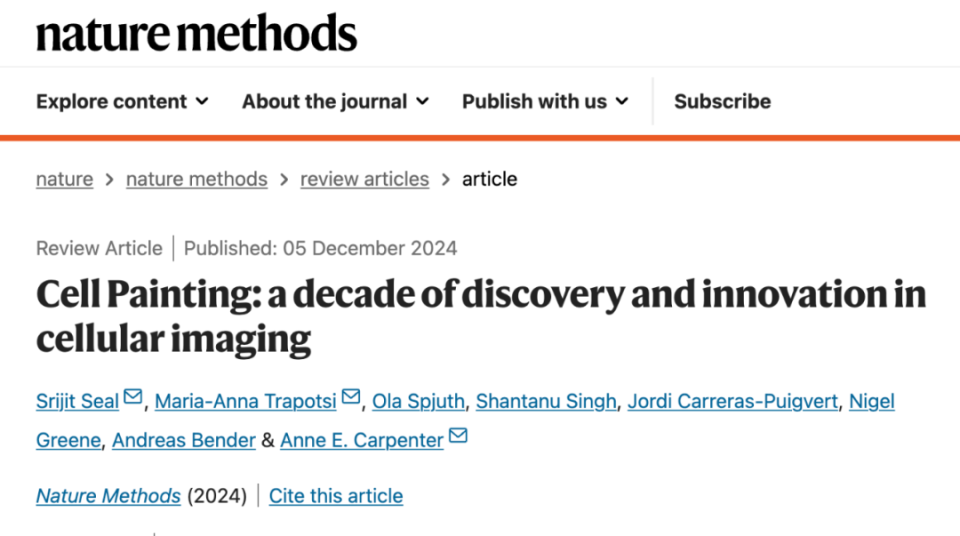Nature Methods | 形态学数据与人工智能的交响曲：“细胞绘图”的无限可能_腾讯新闻