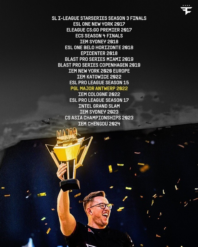 FaZe官方：rain被下放至替补席，效力时长定格在3541天_腾讯新闻