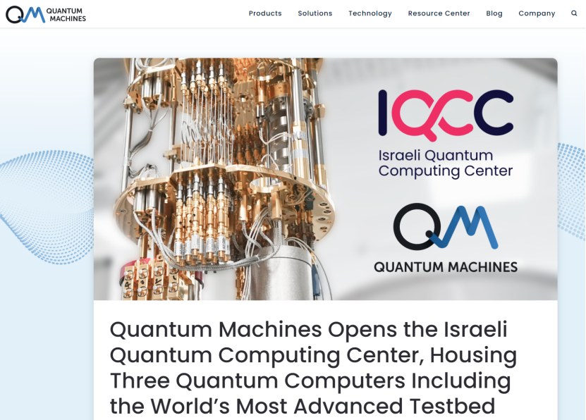 “硝烟下的量子”：以色列为何坚持让量子计算中心落地？_腾讯新闻