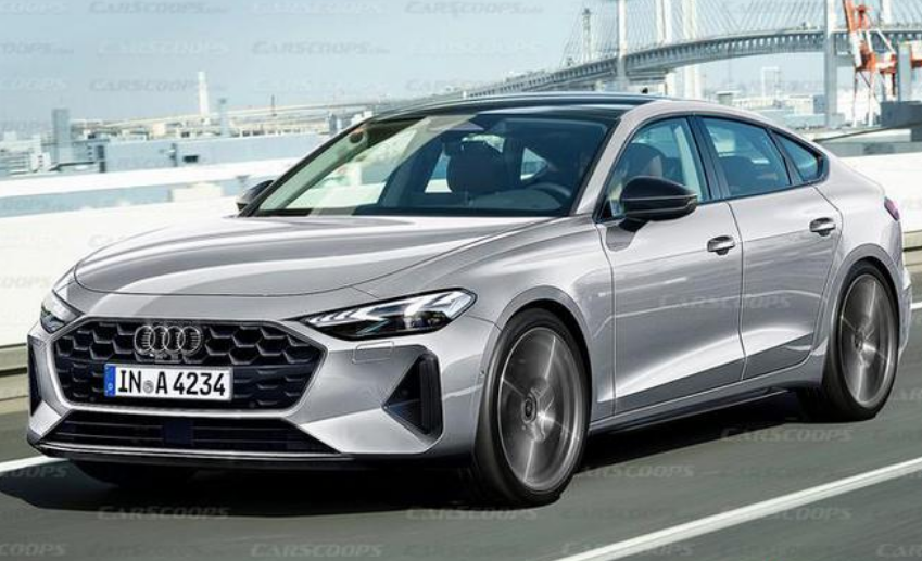 上汽“奥迪A5L”路试曝光，内饰整容成功，新增1.5T EVO引擎！_腾讯新闻