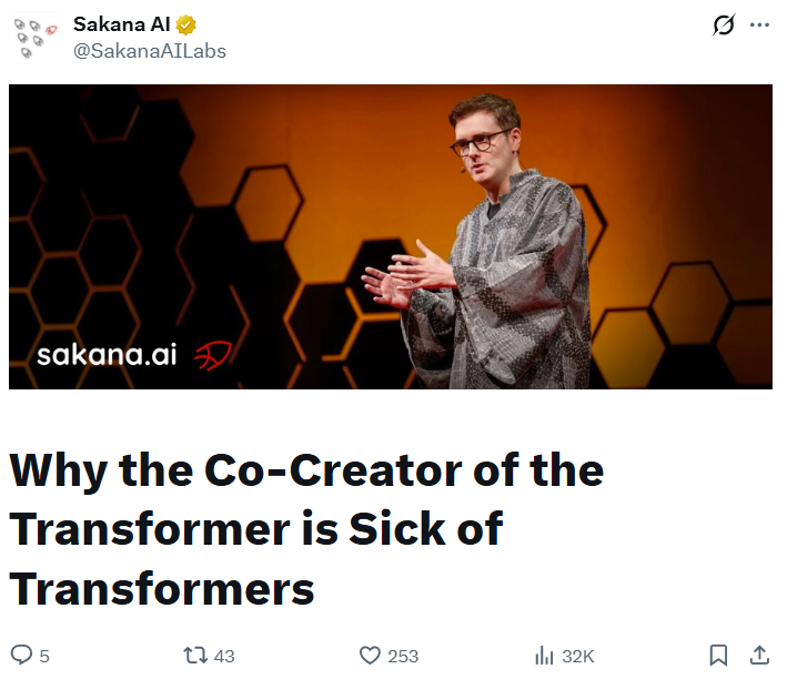 挑战Transformer，前OpenAI研究VP宣布创业，拟融资10亿美元_腾讯新闻