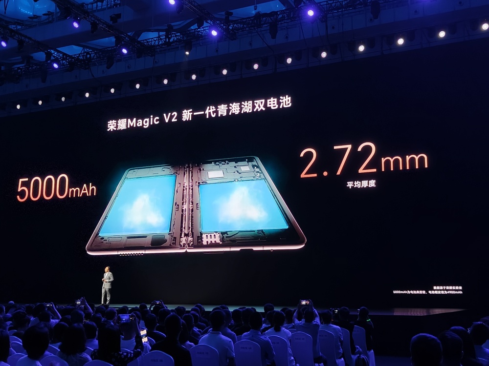 荣耀Magic V2发布：8999元起，开创多项折叠屏新纪录_腾讯新闻