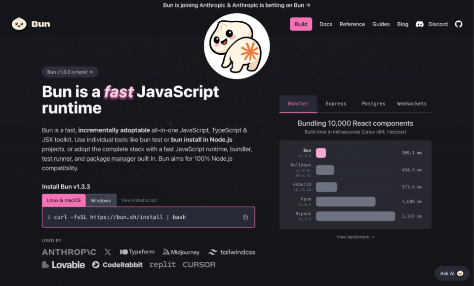 AI 编程生态：Anthropic 收购 Bun 意味着什么？_腾讯新闻