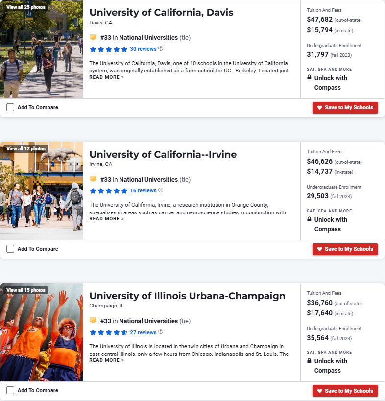 爆！2025 U.S.News全美大学排名！宾大、布朗排名纷纷下降，NYU重回Top30！_腾讯新闻