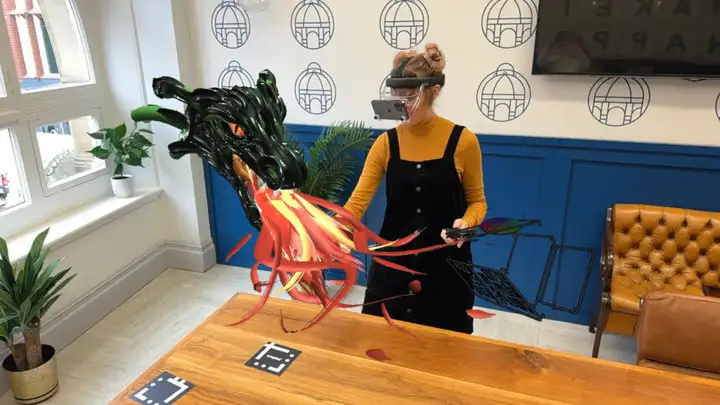 VR绘画应用《OpenBrush》已登陆ZapBox头显_腾讯新闻