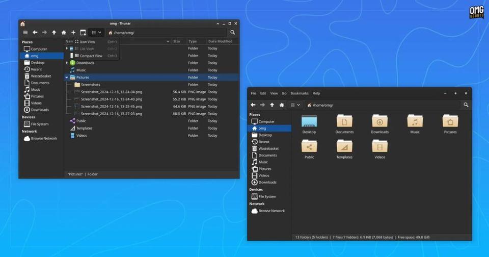 Xfce 4.20 桌面环境发布：实验性支持 Wayland、改进Thunar等_腾讯新闻