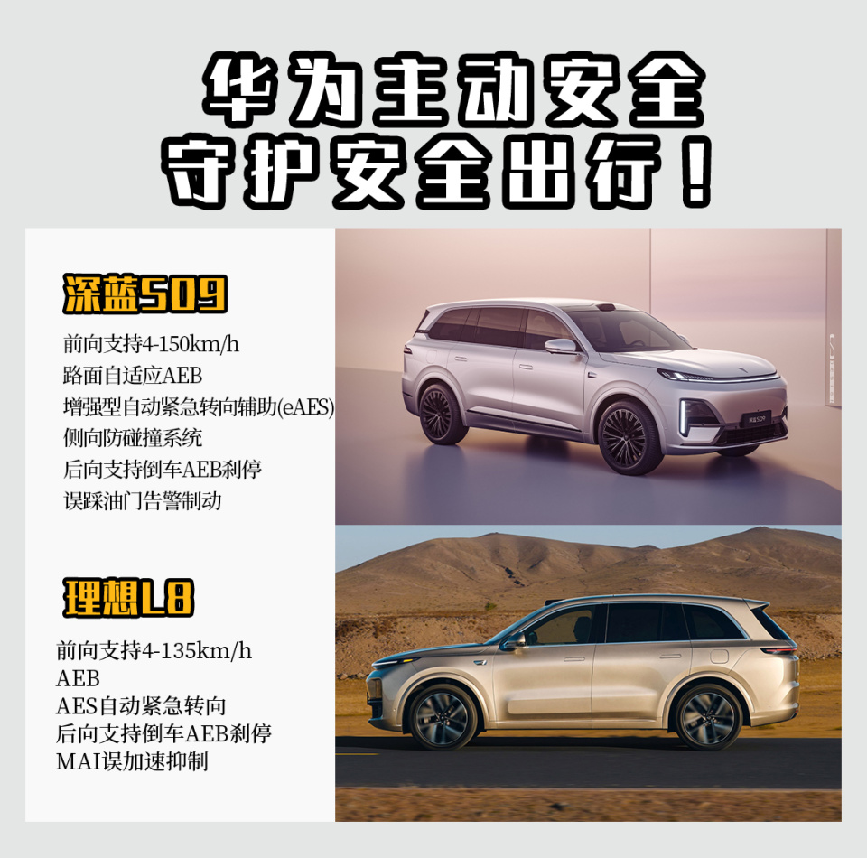 深蓝S09对比理想L8，谁是深得人心的家用大六座首选？_腾讯新闻