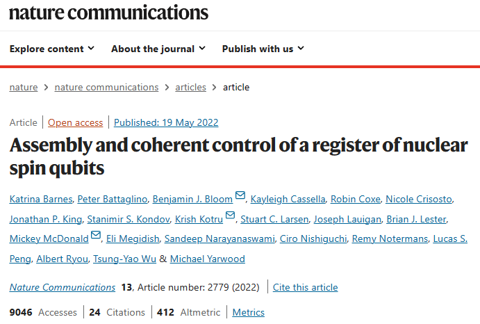 挑战谷歌、IBM！这匹初创“黑马”打造全球首台1000+比特量子计算机_腾讯新闻