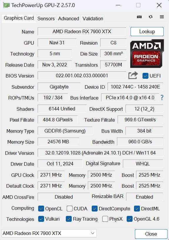 技嘉Radeon RX 7900XTX魔鹰显卡评测 3A平台4K百帧游戏发动机_腾讯新闻