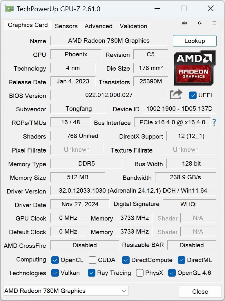 GPU-Z 更新 2.61.0 版：支持英特尔 B580/B570、AMD Navi 48 显卡_腾讯新闻