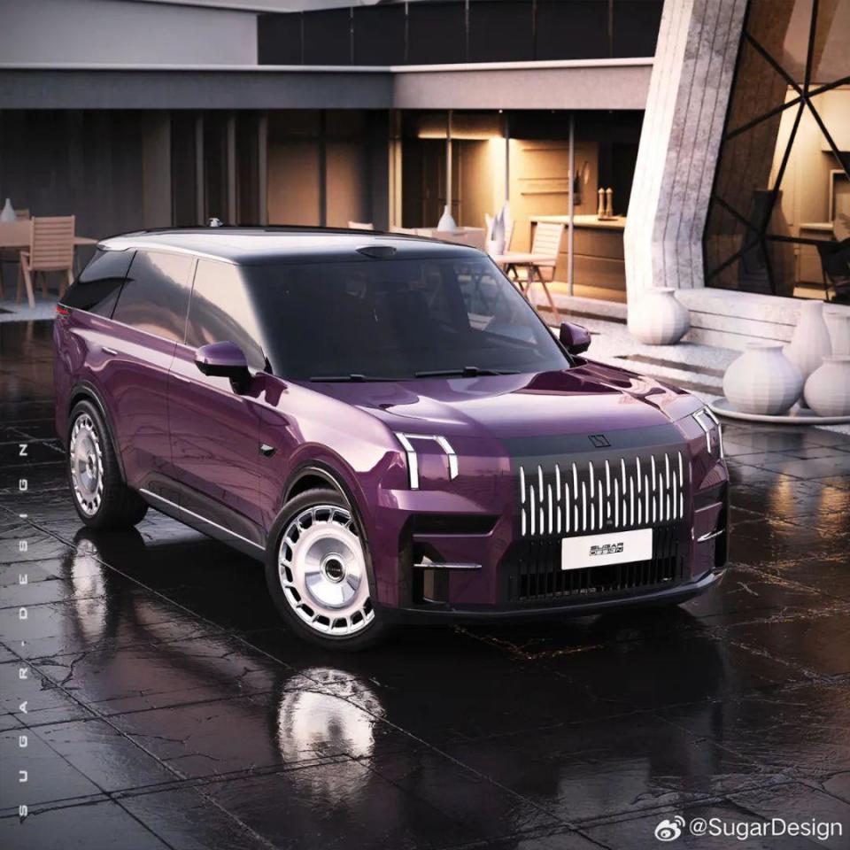 杭州“库里南”真的来了！极氪大型旗舰SUV EX1E谍照曝光，配天地门_腾讯新闻