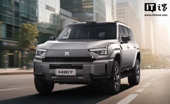 东风猛士 M817 越野 SUV 搭载华为鲸鳍车载通信_腾讯新闻