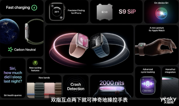 U2超带宽芯片实装，Apple Watch S9升级幅度堪称近年之最！_腾讯新闻