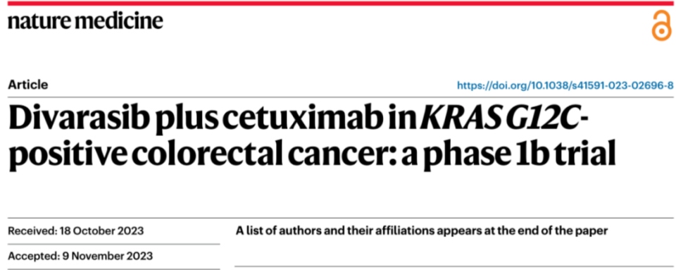ORR 62.5%！Divarasib 联合西妥昔单抗为 KRAS G12C 突变 mCRC 患者带来新曙光_腾讯新闻