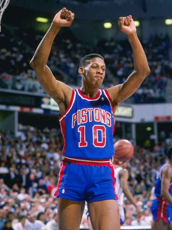 NBA人物志：罗德曼，篮板王的职业生涯高光时刻_腾讯新闻