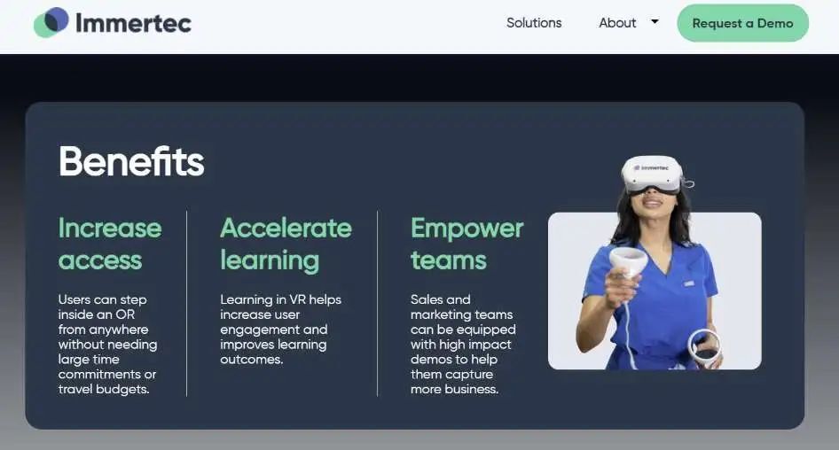 VR医疗培训Immertec获17500美元赠款，用于密歇根大学医学院VR培训_腾讯新闻