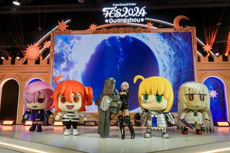 来自迦勒底的召唤：《FGO》FES2024盛大开展_腾讯新闻