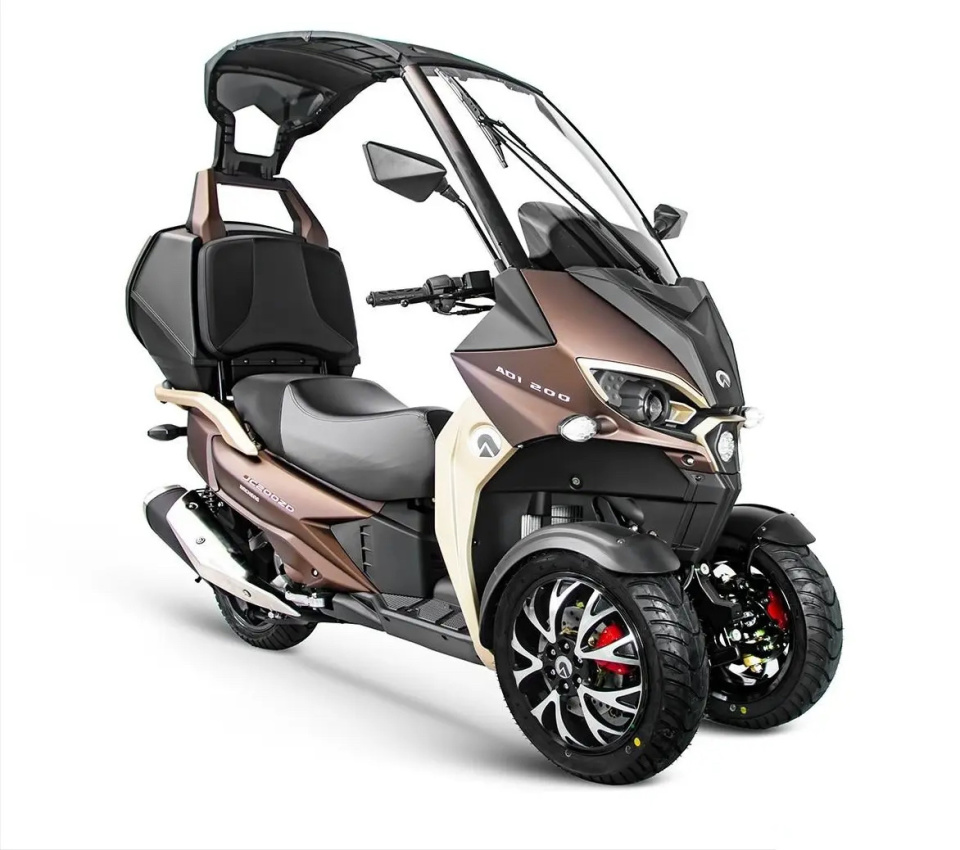 2024 款金城 ADIVA AD1 200 都市版倒三轮摩托上市，2.68 万元_腾讯新闻