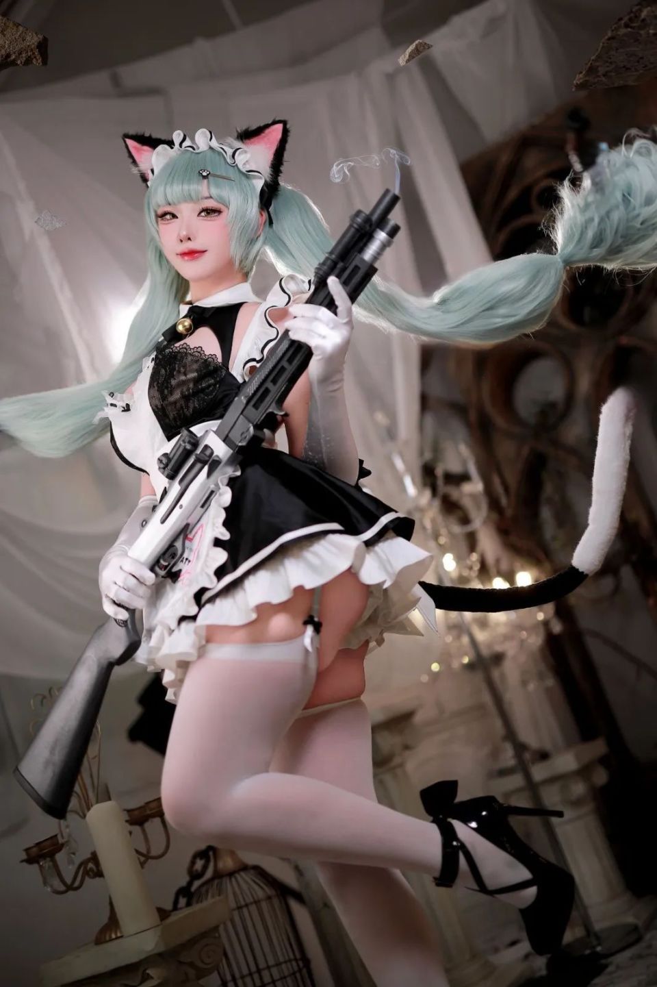 BW韩援Coser最新Cos美图：“数值大佬”_腾讯新闻