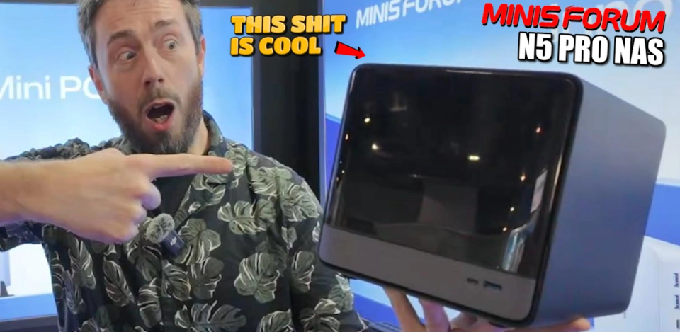 铭凡推出 NAS 型迷你主机 N5 Pro：五 HDD 盘位 + 三 M2 SSD 插槽_腾讯新闻