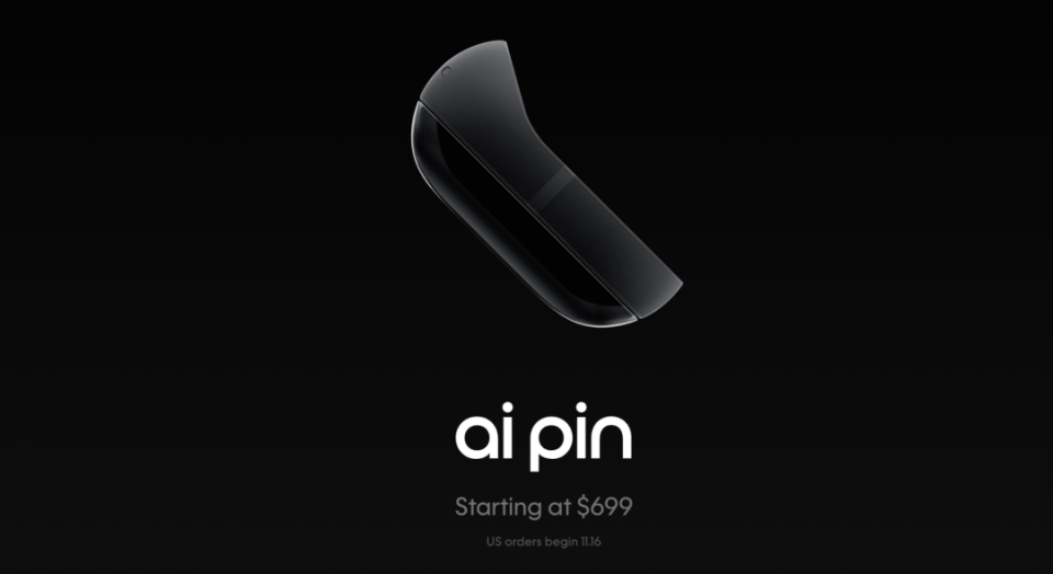 年度最佳 AI 硬件 AI-Pin 正式发布！定价 699 美元+每月 24 美元订阅，果味浓郁～_腾讯新闻