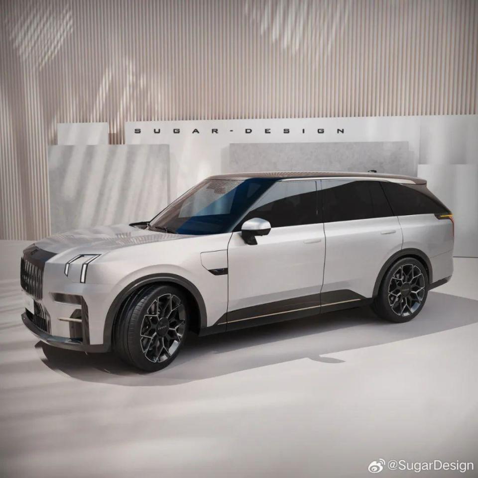 杭州“库里南”真的来了！极氪大型旗舰SUV EX1E谍照曝光，配天地门_腾讯新闻