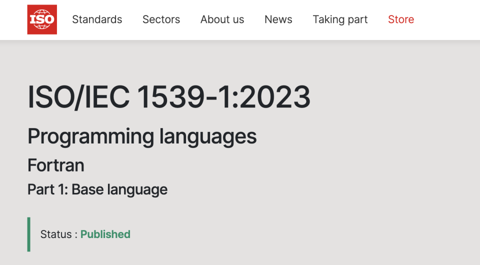 Fortran 2023 发布_腾讯新闻