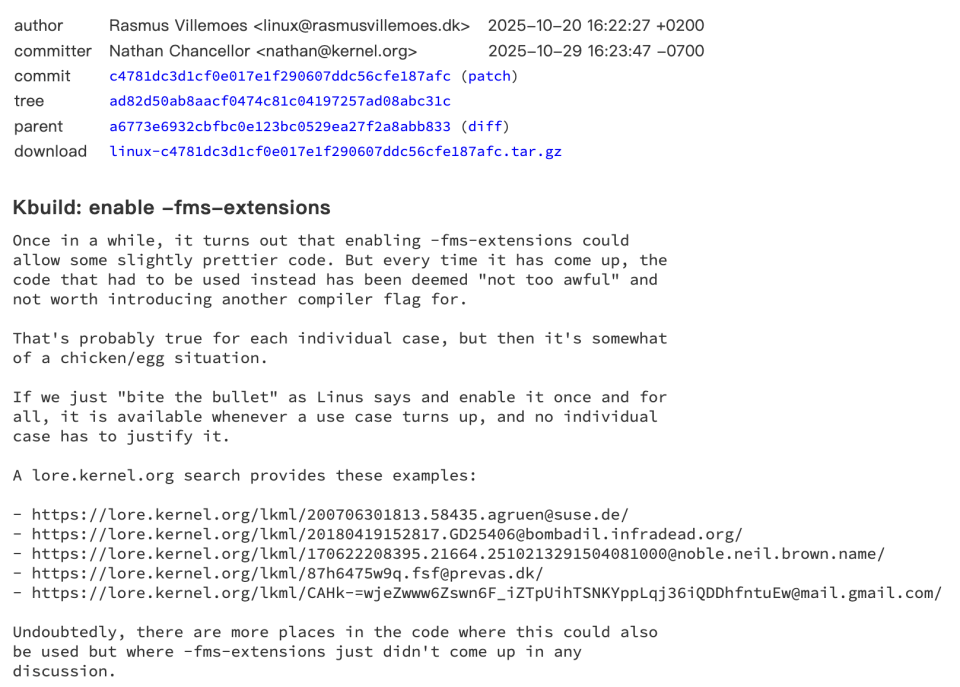 Linux 6.19或迎大动作：支持Microsoft C 扩展，代码写法要变！_腾讯新闻