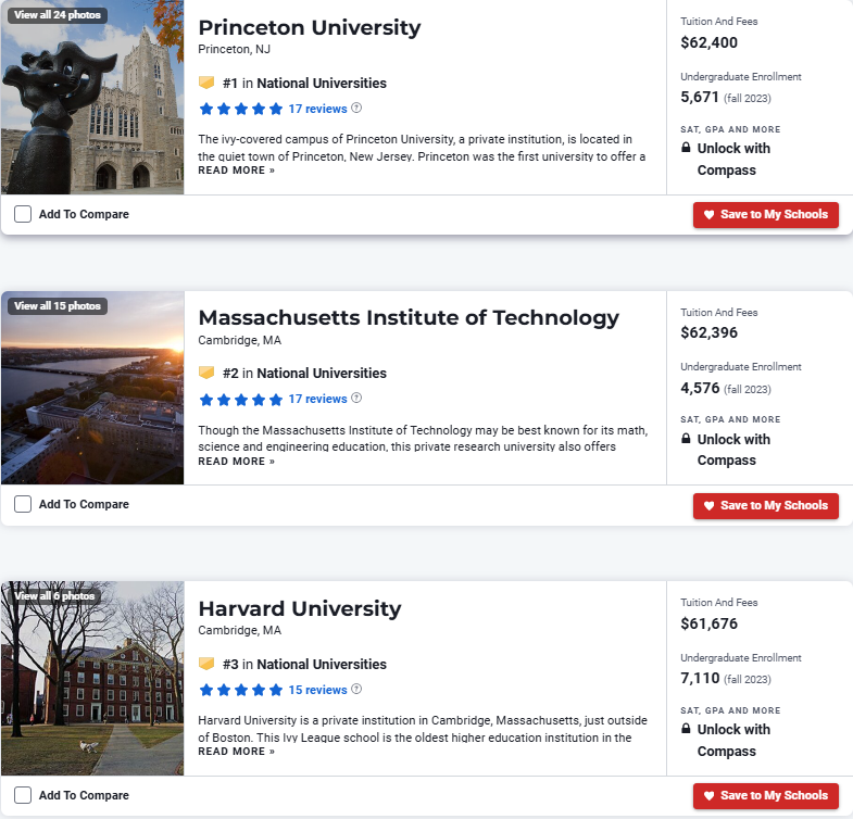 爆！2025 U.S.News全美大学排名！宾大、布朗排名纷纷下降，NYU重回Top30！_腾讯新闻